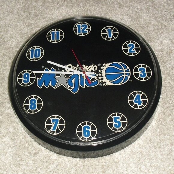 Other | Orlando Magic Vintage 199 90s Original 12 Inch Wall Clock Nba ...